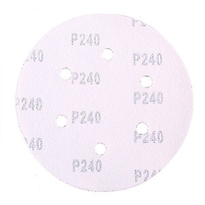 LotFancy Sanding Discs 6 Inch 6 Hole, 130PCS 40 60 80 100 120 180 240 320 400 800 1000 1500 2000 Grit Sandpaper Assortment - Orbital Sander Pad, Hook and Loop Round Sand Paper