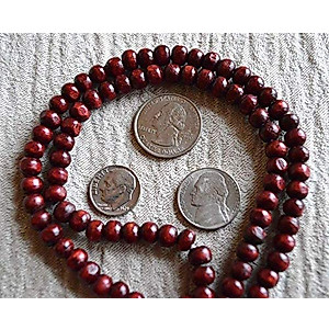 Rosewood mala beads necklace 108 buddhist prayer beads Red Sandalwood japa mala 10 Styles - Energized - w/ mala Pouch (8mm 108+1 Beads mala)