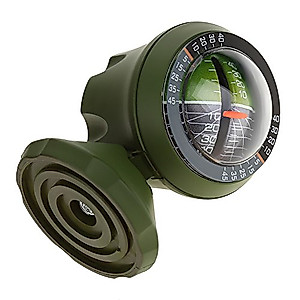 Car Compass,Outdoor Multifunction Car Inclinometer Angle Slope Meter Balancer Compass Camp Measure Equipment Slope Meter Analog Tilt Meter