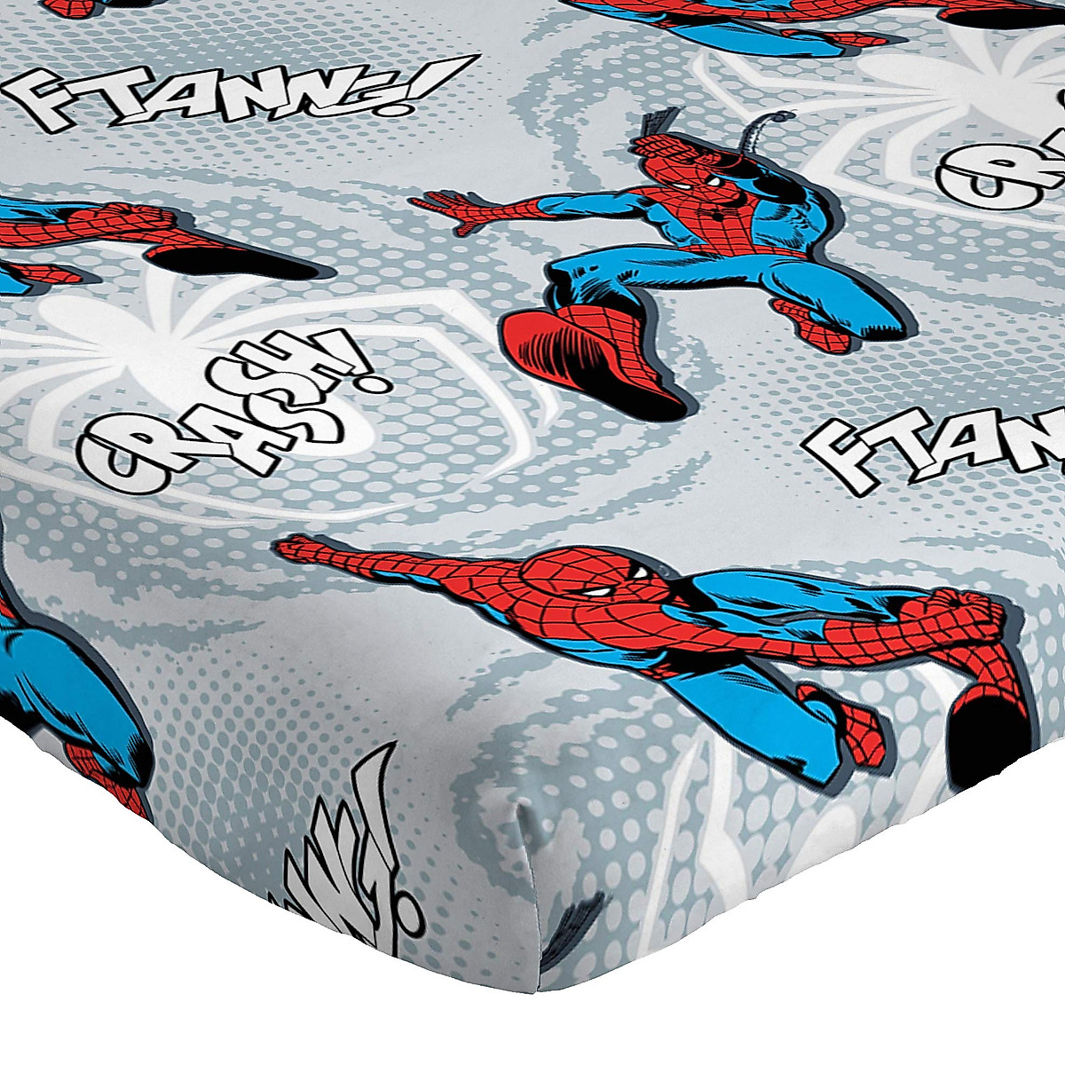 Marvel Spiderman 'Jump Kick' 3 Piece Twin Sheet Set