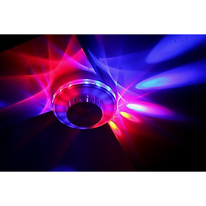 2pcs x White sunflower led light rotating stage light UFO light KTV light Colorful