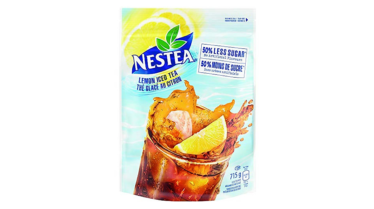 NESTEA Lemon Iced Tea Mix - Refreshing & Low Sugar