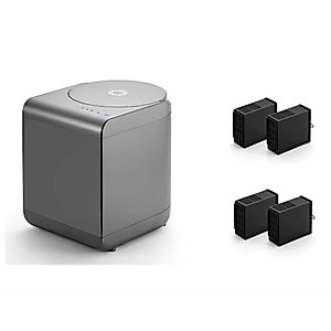 Airthereal Bundle | Revive Electric Kitchen Composter and 4 Activated Carbon Filters, 2.5L Capacity with SHARKSDEN® Tri-Blade, Turn Food Waste and Scraps into Dry Compost Fertilizer