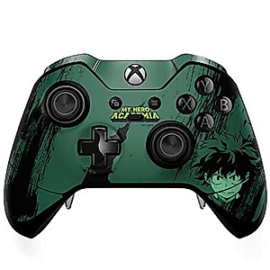 Skinit Decal Gaming Skin Compatible with Xbox One Elite Controller - Officially Licensed Funimation Deku Design