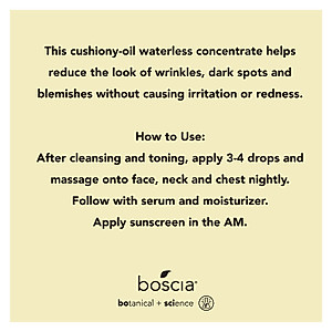 boscia 0.6% Pro-Retinol Repair + Renew Waterless Advanced Treatment - Vegan, Cruelty-Free, Natural Skin Care - For Fine Lines & Wrinkles - 1 fl oz