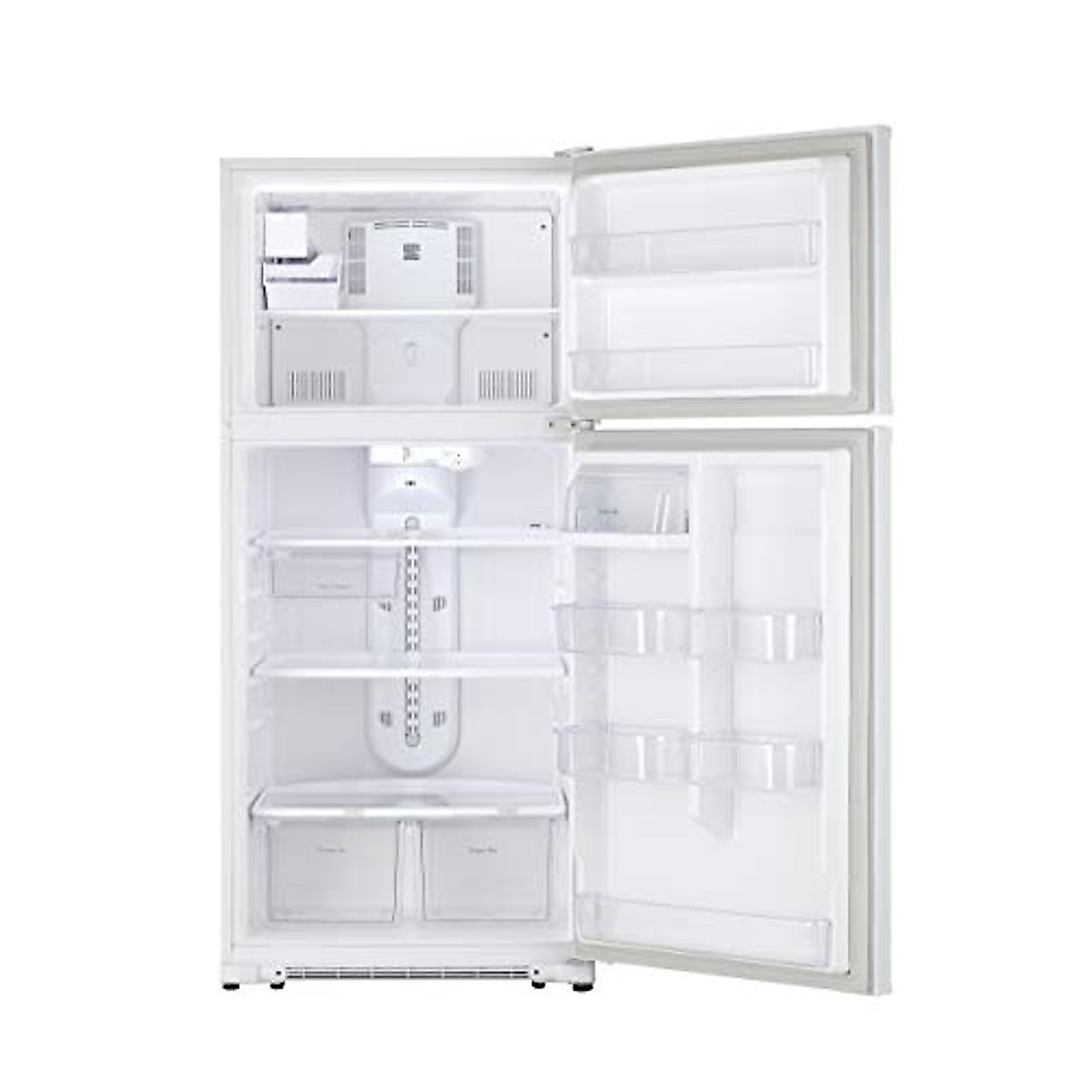 Kenmore 30" Top-Freezer Refrigerator with Ice Maker and 18 Cubic Ft. Total Capacity, White