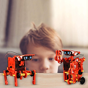 STEM Projects 12-in-1 Solar Robot Toys,Learning Science Experiment Kit, Easy to Build,Gifts for Kids Ages 8+ Year Olds Boys