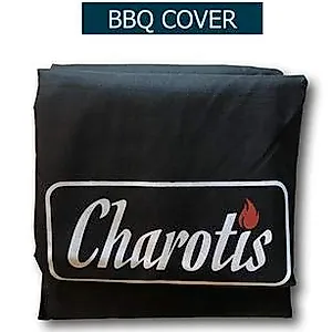 Charotis Charcoal Spit Roaster, 50W Motor, 100% Stainless Steel BBQ rotisserie for Whole Pig, Lamb, Goat - Model SSH1 -DX