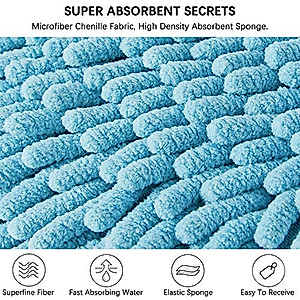 HOSTK 4PCS Chenille Hand Towels Ball Hanging Hand Towel Soft Absorbent Microfiber Coral Velvet Hand Wipe Cleaning Cloth for Bathroom Kitchen