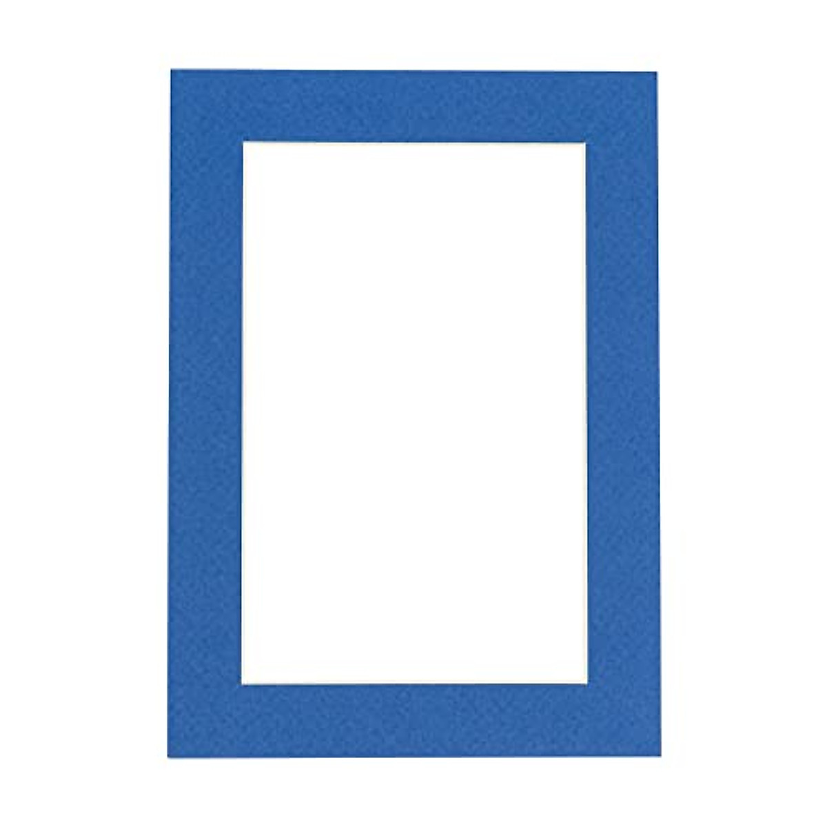 9x12 Mat Bevel Cut for 7x10 Photos - Acid Free Royal Blue Precut Matboard - For Pictures, Photos, Framing - 4-ply Thickness