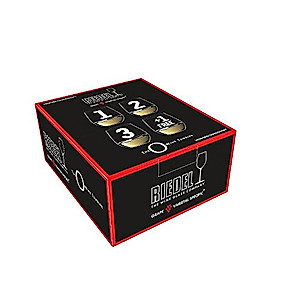 Riedel O Wine Tumbler Viognier/Chardonnay, Set of 4, Clear -11.29 fluid ounces