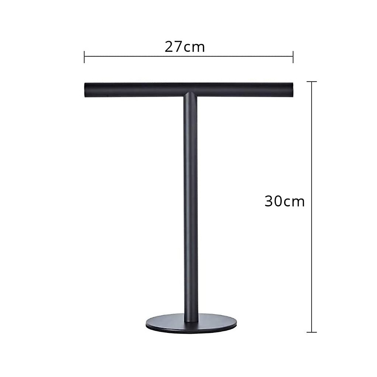 YTYZC Movable Free-Standing Hand Towel Holder Standing Tree Rack Bath Towel Stand Bathroom Vanities Countertop