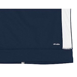 adidas Women's Climalite Utility Jacket,Navy/White Small