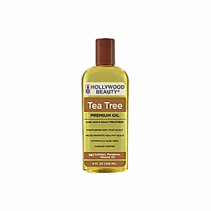 HOLLYWOOD BEAUTY Tea Tree Oil Skin & Scalp Treatment 8 oz