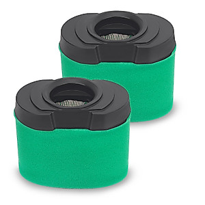 TIANYAN Air Filter Compatible with BS 792105 276890 4163205 4163206 44H777 Lawn Mower Air filter with Pre Filter(2PCS)