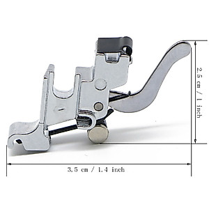 Snap On Shank Low Shank Adapter Presser Foot Holder for Brother Singer Janome Toyota Kenmore Low Shank Sewing Machines by Stormshopping