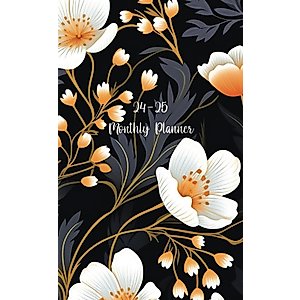 24/25 Monthly Pocket Planner: 2 Year Pocket Calendar 2024-2025 for Purse | January 2024 to December 2025 | 4" x 6-1/2" | 48 Note Page | Pocket Size