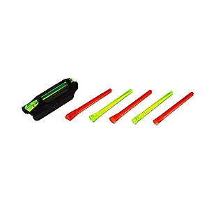 HIVIZ Remington ETA Fiber Optic Sight, Green and Red