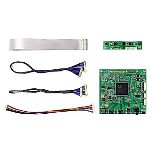 VSDISPLAY HD-MI Controller Board Work for 3840X2160 4K LCD Screen Display: NV156QUM-N32/N43/N44/ N51/N72/N81 LP156UD1 LTN156FL02 B156ZAN02 B156ZAN03 LQ125D1JW31 LQ156D1JW31 LQ133D1JW33 LQ156D1JW04