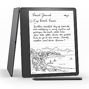 Introducing Kindle Scribe (64 GB), the first Kindle for reading and writing, with a 10.2” 300 ppi Paperwhite display, includes Premium Pen + 3 Months Free Kindle Unlimited (with auto-renewal)
