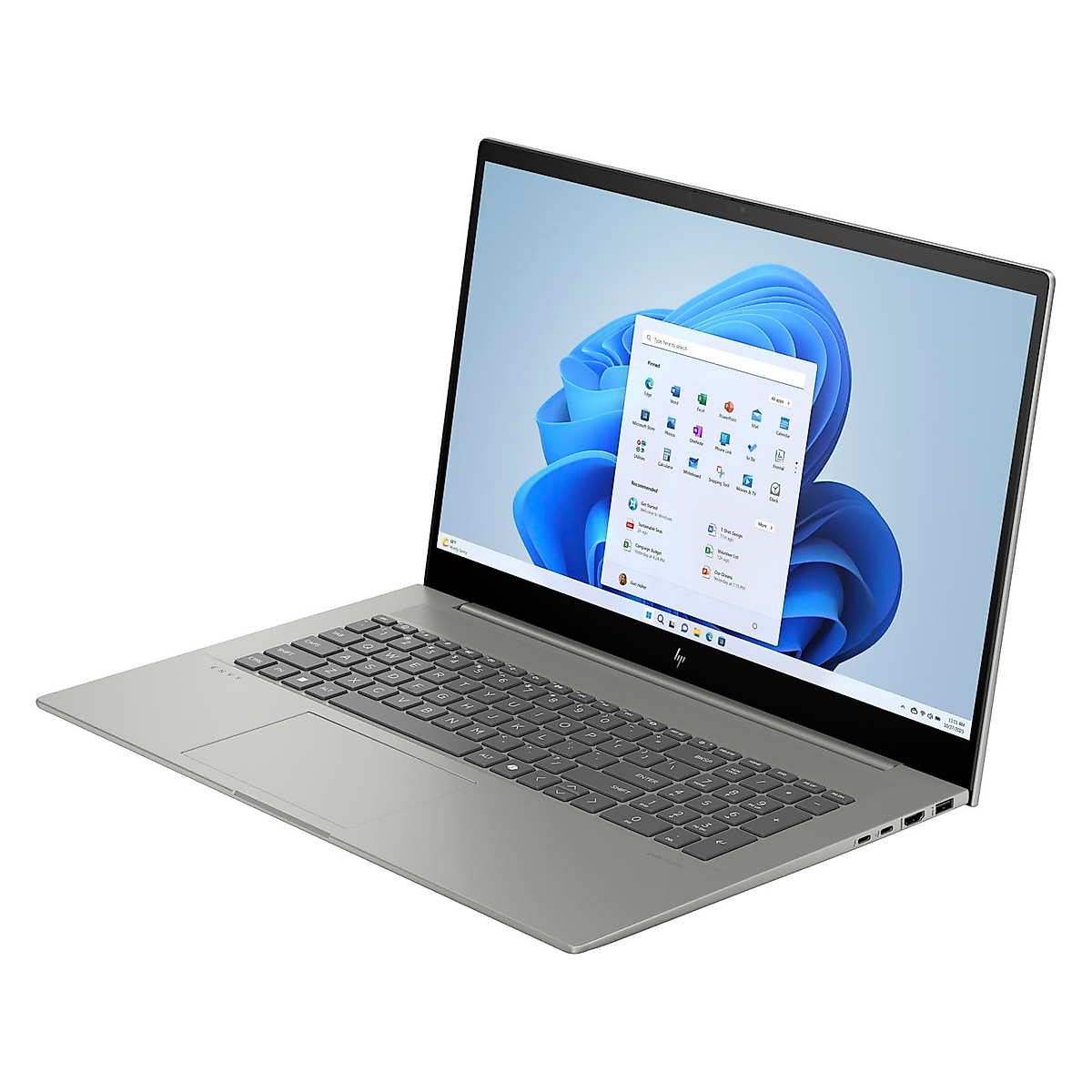HP Envy 17t-cr00 17.3" FHD 60Hz Touchscreen Business IPS Laptop (Intel i7-1260P 12-Core, 16GB RAM, 1TB PCIe SSD, Intel Iris Xe, (1920x1080), WiFi, Bluetooth, Backlit KB, Win 11 Pro) with Hub
