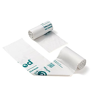 for: good Compostable 3 Gallon Food Scrap Bags – Biodegradable Compost Bin Liner – Extra Strong, Tear and Leak Resistant Food Waste Bags, 25 Count, None