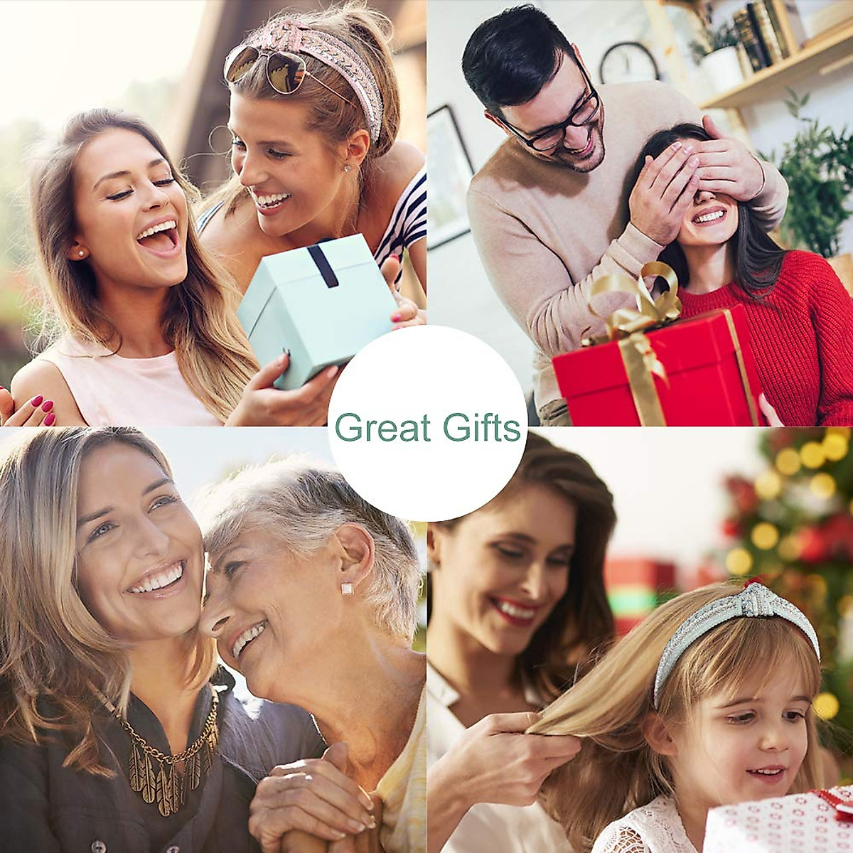 Knotted Headbands for Women, TOBATOBA 3 Pack Rhinestones Pearl Beaded Headbands, Top Knot Boho Headbands, Wide Turban Crystal Pearl Sequin Headbands, Vintage Non Slip Diamond Beaded Bling Hair Band Diademas con Perlas