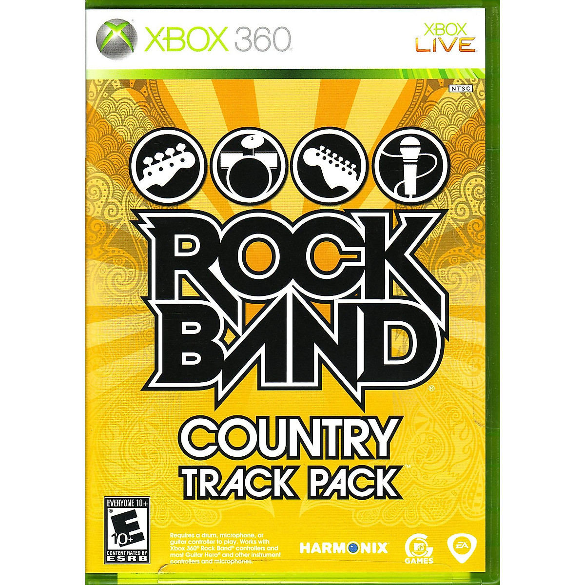 Rock Band: Country Track Pack - Xbox 360