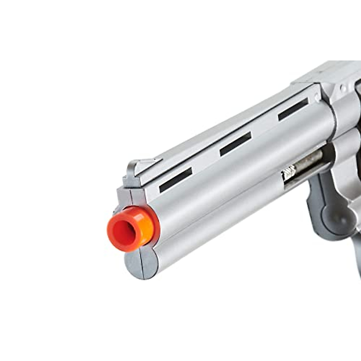 Airsoft 36S Spring Revolver Low Powered Airsoft Pistol Durable Plastic - Silver