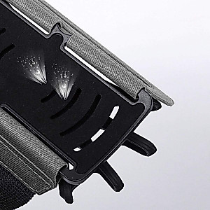 BoxWave Holster Compatible with Samsung Galaxy Z Fold 4 - ActiveStretch Sport Armband, Adjustable Armband for Workout and Running - Jet Black