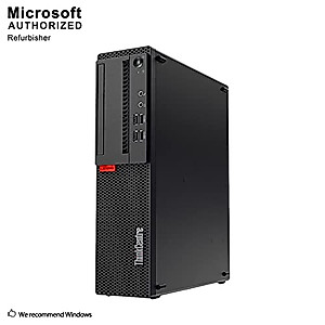 Lenovo ThinkCentre M910S SFF Desktop Computer with Intel Core i5-6500 up to 3.6GHz, (8GB RAM, 512GB SSD), WiFi, Bluetooth, Keyboard and Mouse, Windows 10 Pro (Renewed)