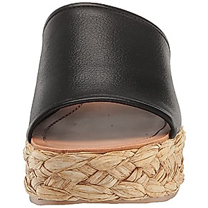 Dolce Vita Women's PABLOS Sandal, Black Leather, 8