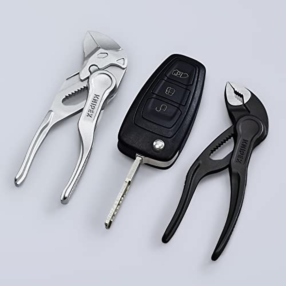 KNIPEX Cobra® XS Water Pump Pliers grey atramentized, embossed, rough surface 100 mm 87 00 100