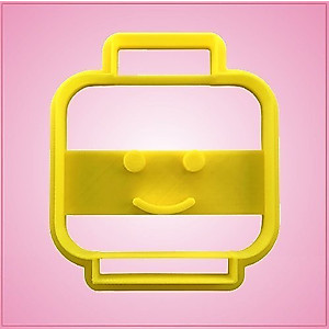 Detailed Toy Block Head Cookie Cutter 3-1/2 Inches