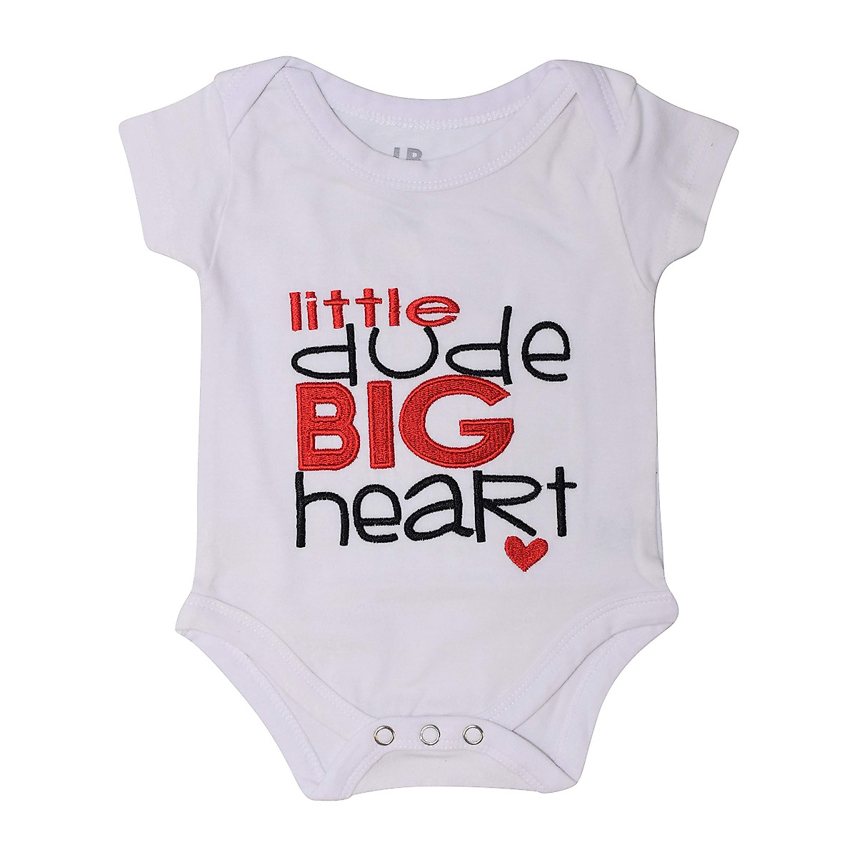 Unique Baby Boys Valentine's Day Bodysuit with XO Pants Clothing Set (18m)