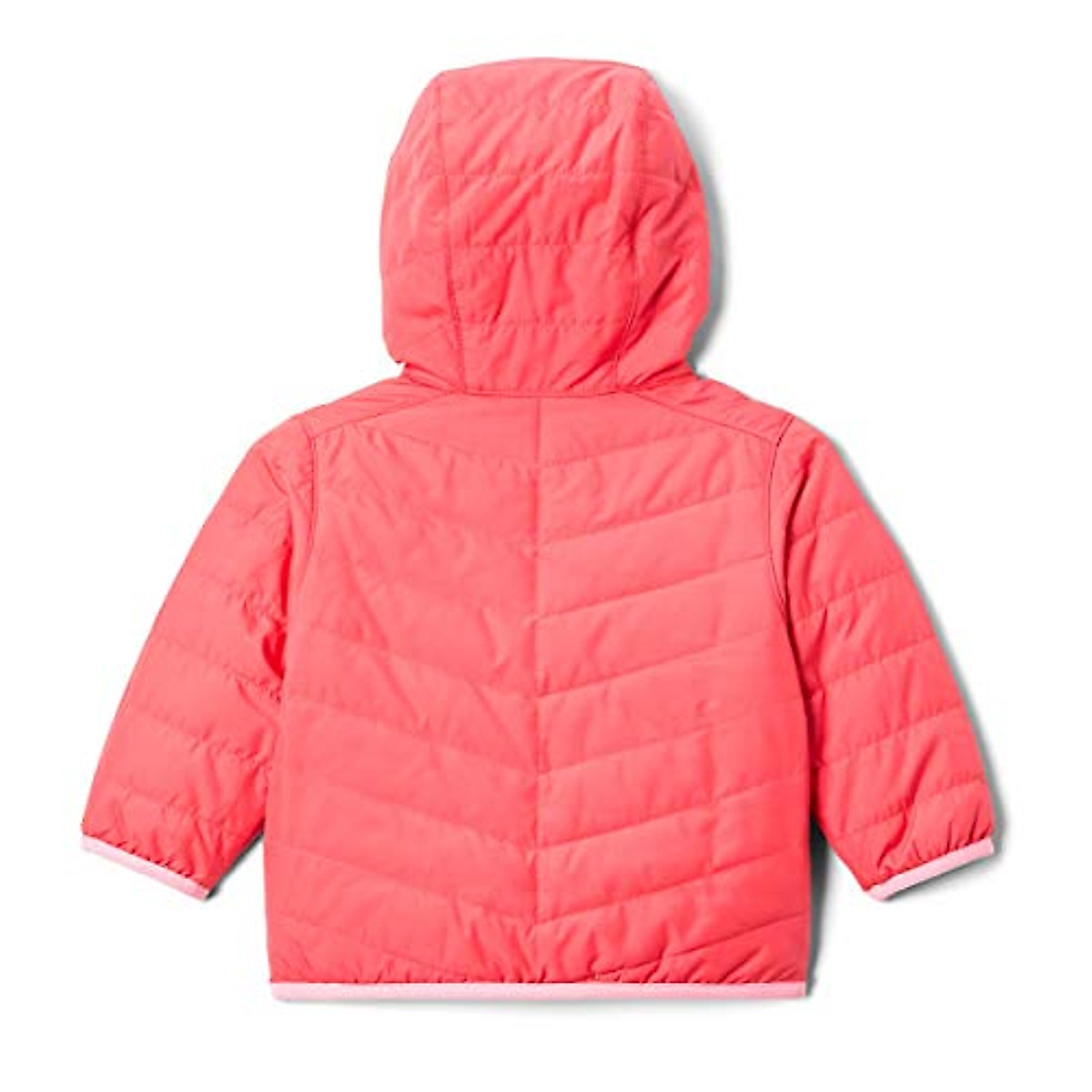 Columbia Toddler Girls Double Trouble Jacket, Bright Geranium/Pink Orchid, 2T