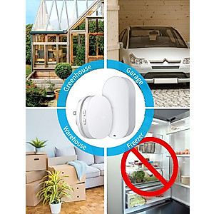Govee WiFi Thermometer Hygrometer, Wireless Digital Indoor Temperature Gauge Humidity Monitor with App Alerts, for Home, Greenhouse, Basement, Pets, 3 Sensors and 1 Gateway (Supports 2.4G WiFi)
