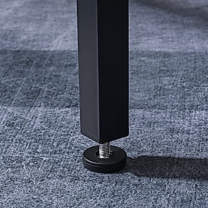 ASECAM Queen Size Bed Frame, Black Velvet Upholstered Platform Bed with Full Headboard, Mattress Foundation, Strong Wood Slat Support Bed Frames, No Box Spring Needed, Noise Free,Easy Assembly