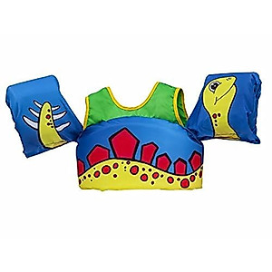 Body Glove Dinosaur Swim Life Jacket Multicolor, Child