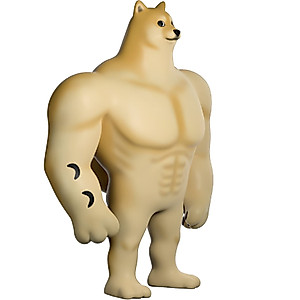 You Tooz Swole Doge 5' Tan Vinyl Figurine - Meme Collection