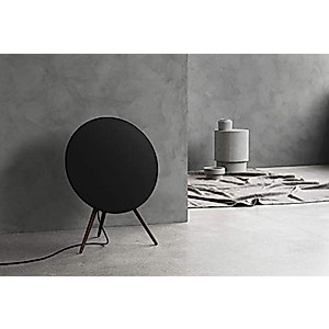 Bang & Olufsen Beoplay A9 4th Gen Wireless Multiroom Speaker, Black with Walnut Legs