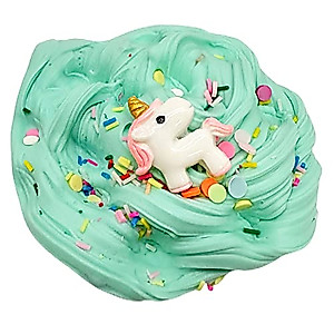 QPOFTYJ Butter Slime Kit for Kids, 7 Pack Two-Toned Colorful Stress Relief Toys, Birthday Gifts, Party Favors for Girl Boys 6 7 8 9 10 11 12, Unscented