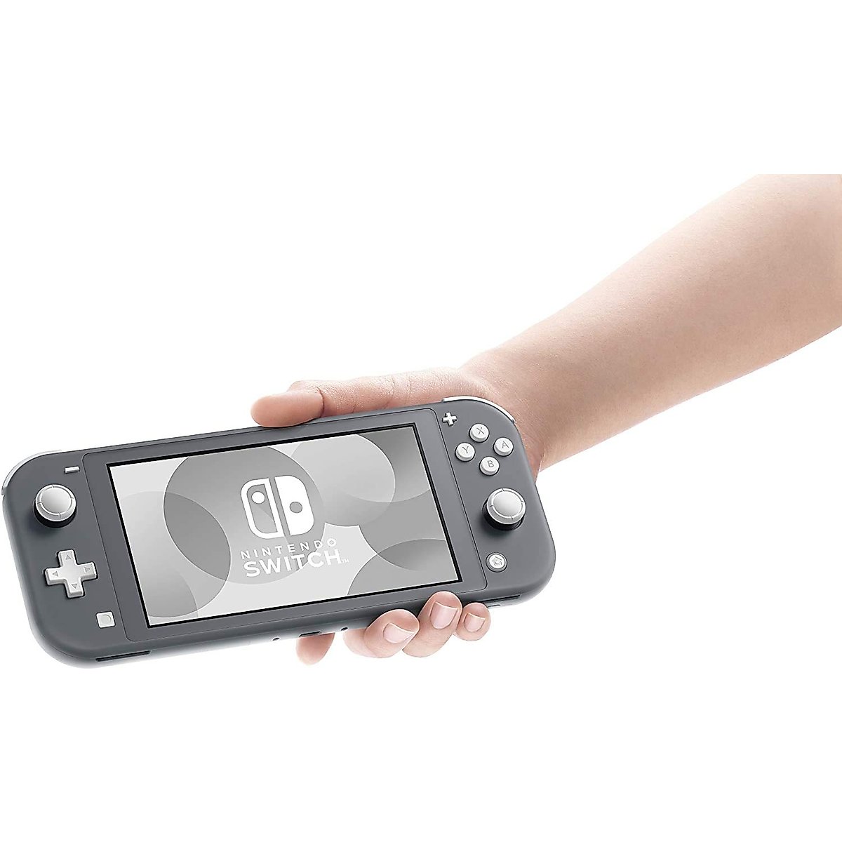 Nintendo Newest Switch Lite Game Console, Gray with 128GB AllyFlex MemoryCard