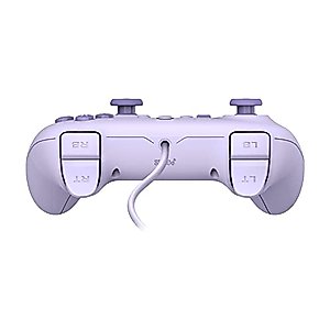 8Bitdo Ultimate C Wired Controller for Windows PC, Android, Steam Deck & Raspberry Pi (Lilac Purple)