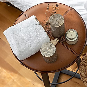 Towel and Linen Mart 100% Cotton - Wash Cloth Set - Flannel Face Cloths, Highly Absorbent and Super Soft Feel Fingertip Towels (White Pack of 12)