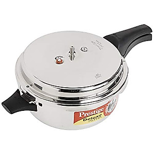 Prestige Deluxe Stainless Steel Deep Pressure Pan 5 liters