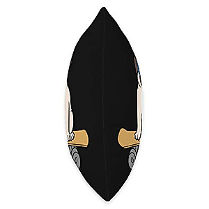 Skateboarding Pug Gifts And Tees Pug Dog Skateboard Puppy Throw Pillow, 16x16, Multicolor