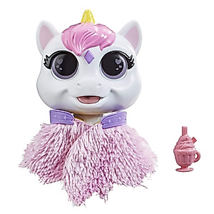 FurReal Airina The Unicorn Color-Change Interactive Feeding Toy, Lights and Sounds, Ages 4 and up