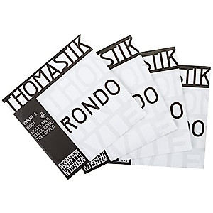 Thomastik Violin String RONDO (RO01, RO02, RO03A, RO04, 4) Set of 4 Types, Medium Tension RO100