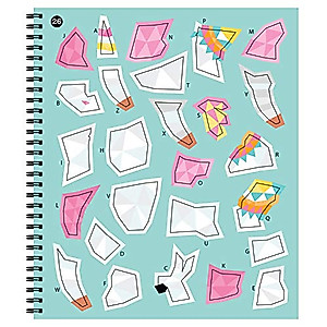 Brain Games - Sticker by Letter: Super Cute - 3 Sticker Books in 1 (30 Images to Sticker: Playful Pets, Totally Cool!, Magical Creatures)